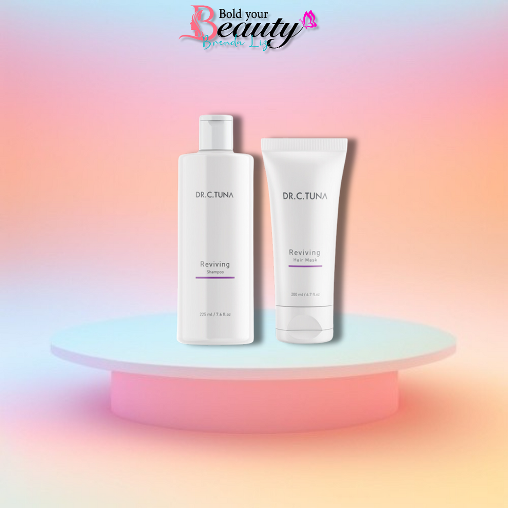Reviving Shampoo - Hair Mask | (Garlic) | Dr. C. Tuna | Farmasi | Set ...