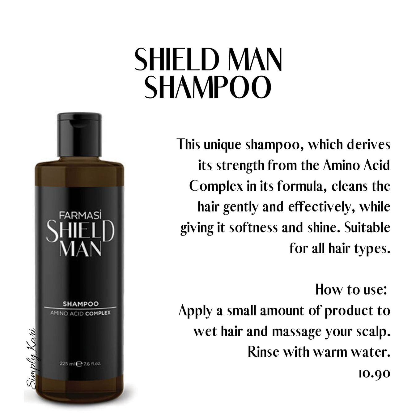 Shampoo - Shield Man | Farmasi – Bold your Beauty