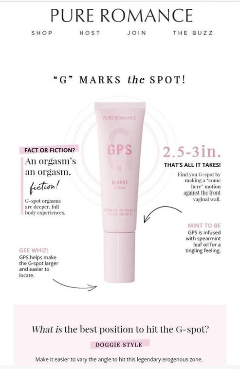 GPS - Cream | Pure Romance – Bold your Beauty