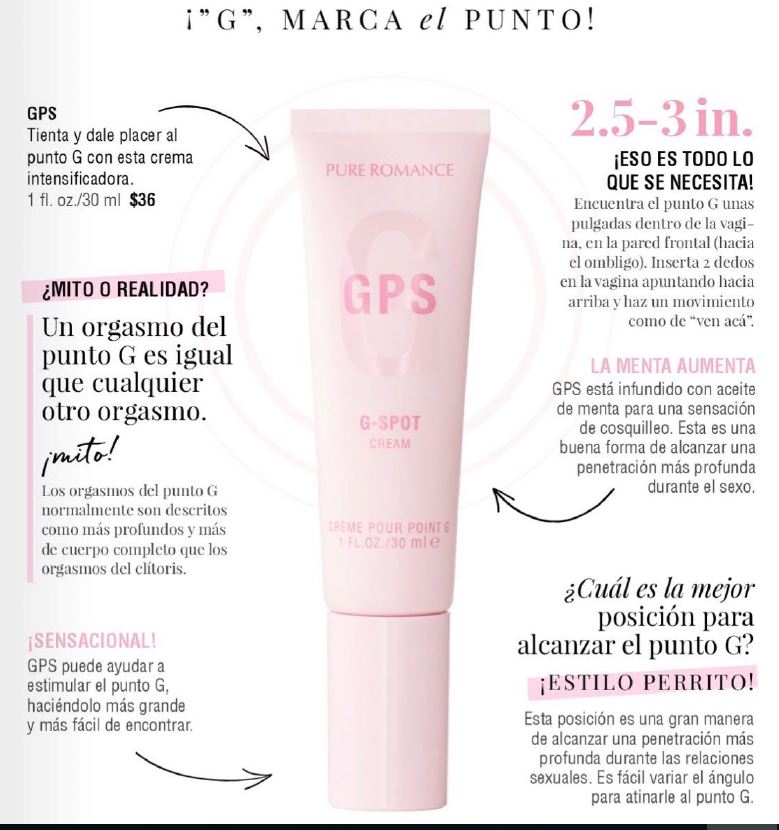GPS - Cream | Pure Romance – Bold your Beauty
